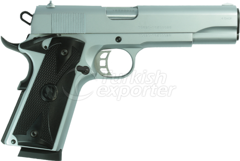 Download Zi̇g M1911 White Gun - Tisaş Zig M 1911 - Full Size PNG Image ...