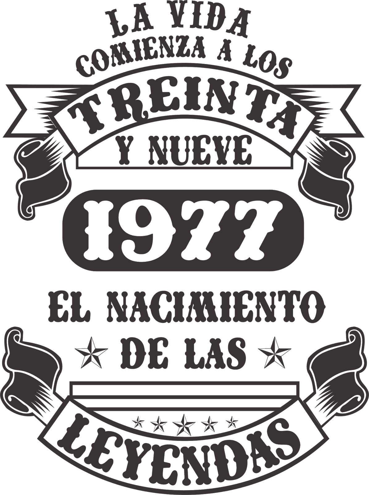 Download Transparent La Vida Comienza Designs For T Shirts Vector ...