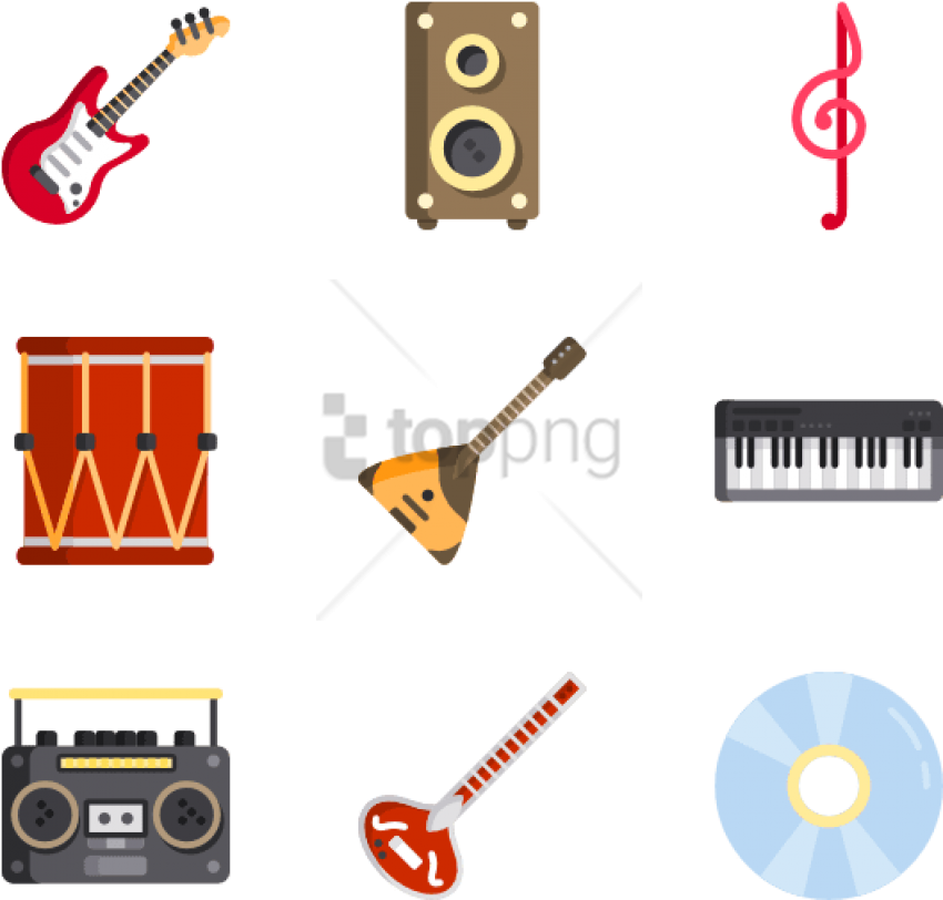 Download Free Png Music Instruments Icons - Music Instruments Icon Png ...