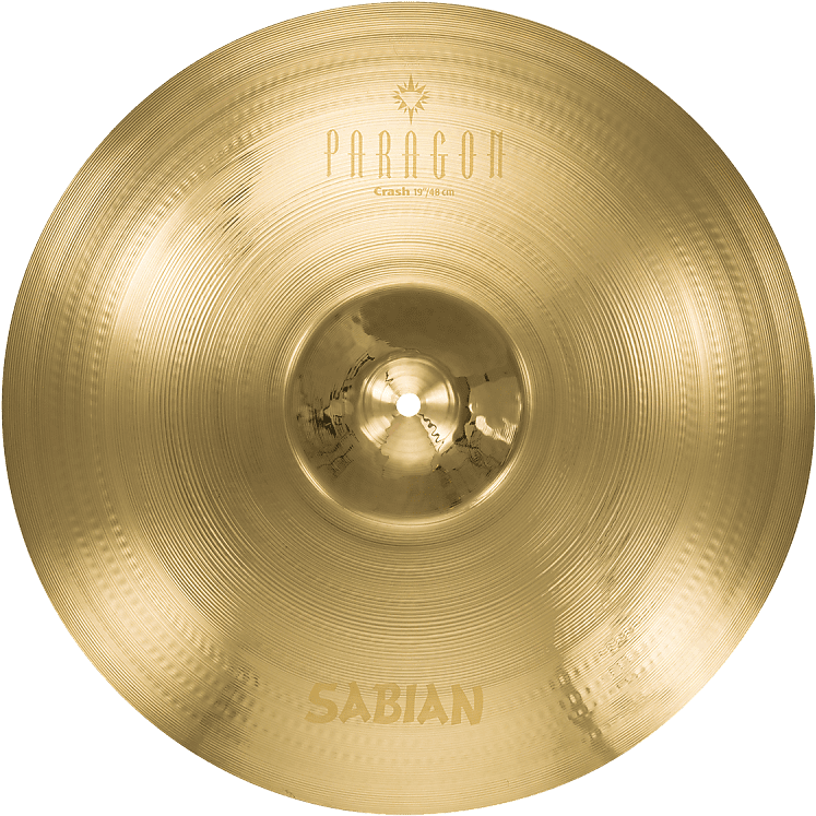 Download Sabian 19" Paragon Crash Brilliant Finish - Cymbal - Full Size PNG Image - PNGkit