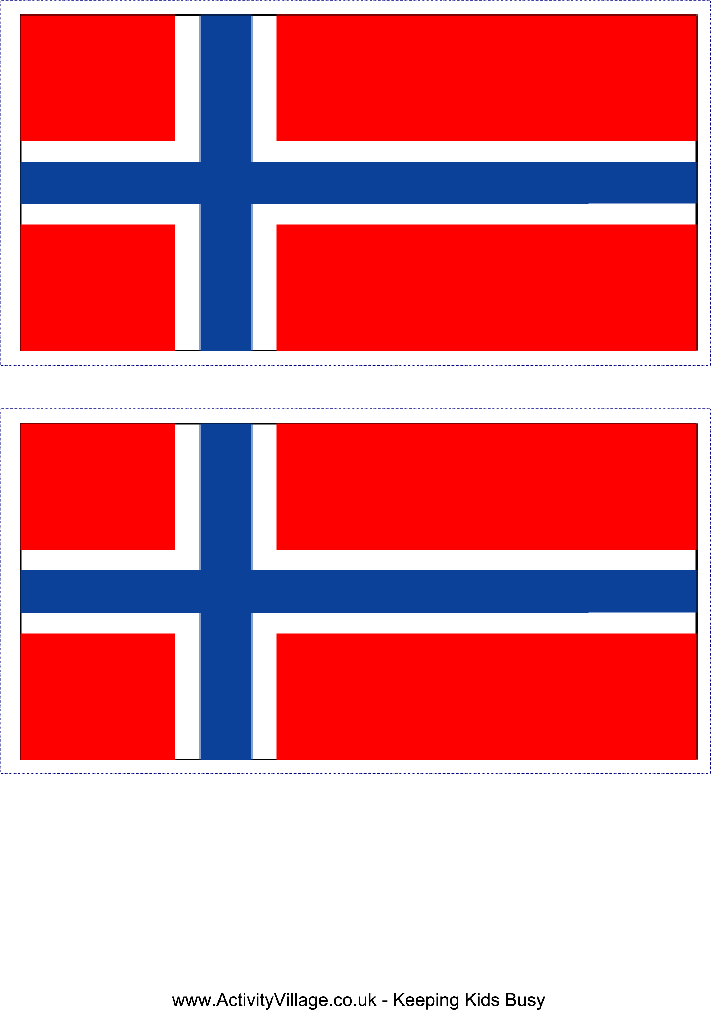 Download Download This Free Printable Norwegian Template A4 - Printable ...