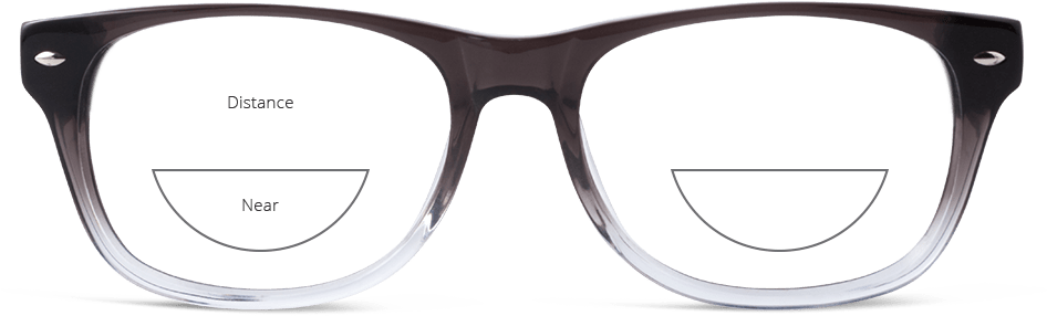 Download Lined Bifocal Lenses - Sunglasses - Full Size PNG Image - PNGkit
