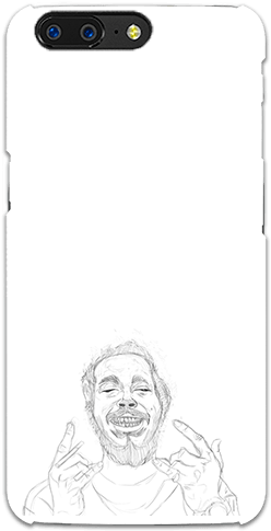 Download Post Malone Sketch One 5 Phone Case - Oneplus 5 - Full Size ...