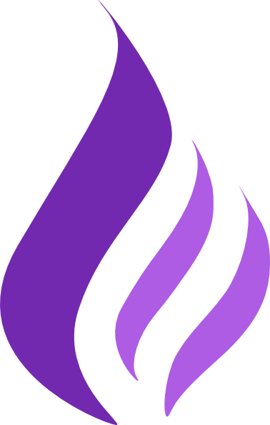 Download Purple Flame Logo - Full Size PNG Image - PNGkit