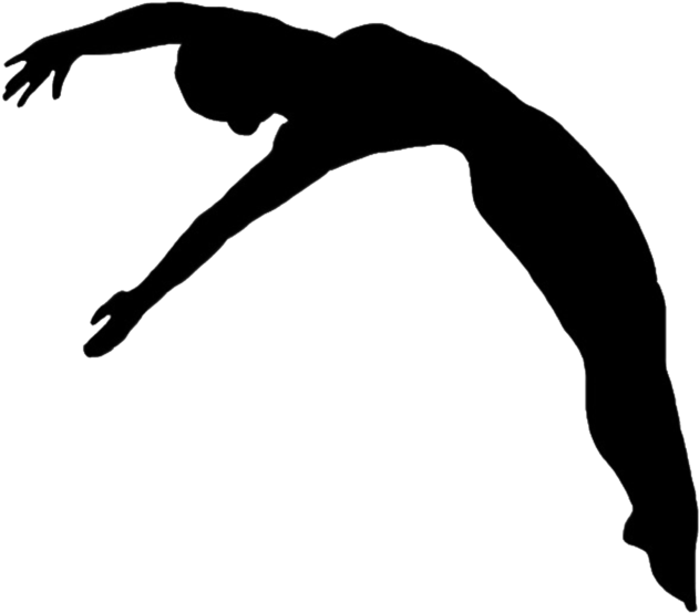 Download Gymnastics Transparent Silhouette Flip - Springboard Diving ...