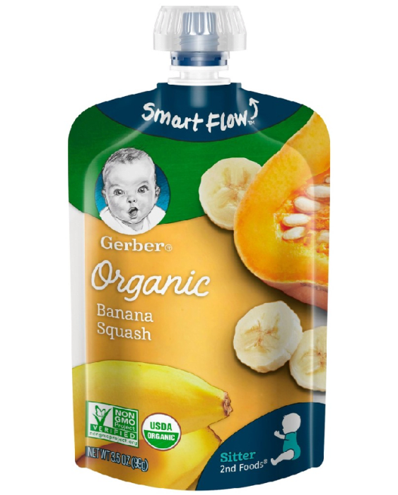 Download 015000074364ds - Gerber Baby Food Pouch - Full Size PNG Image ...