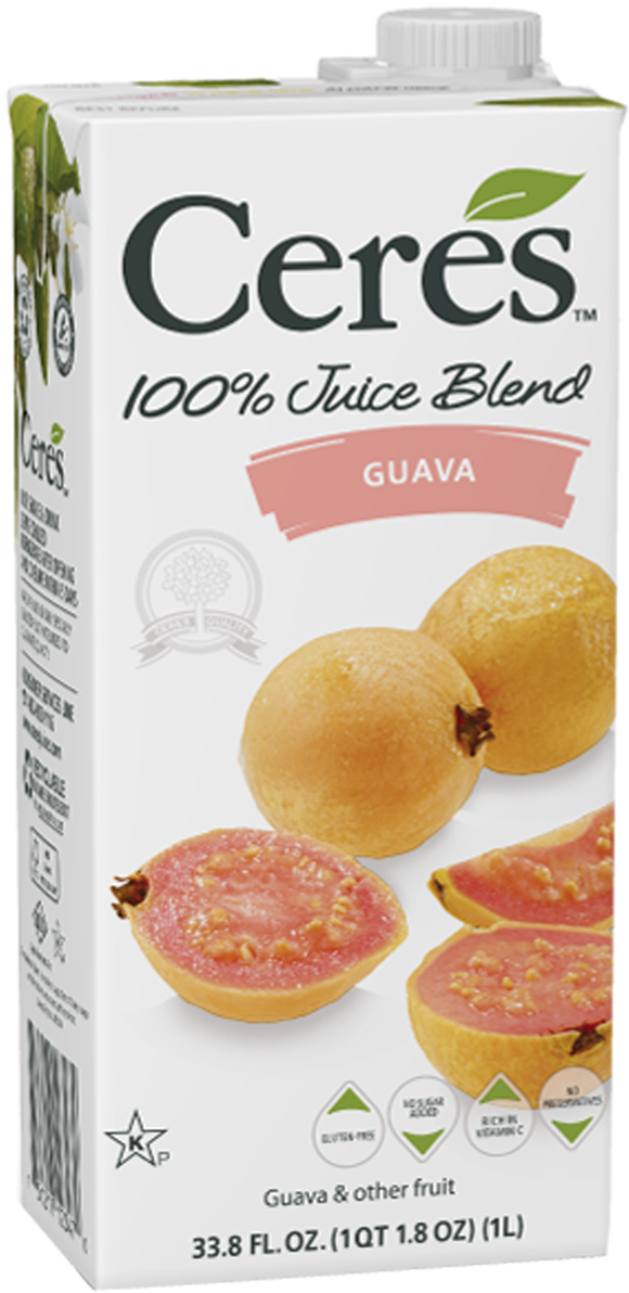 Download Ceres Fruit Juice Guava - Full Size PNG Image - PNGkit