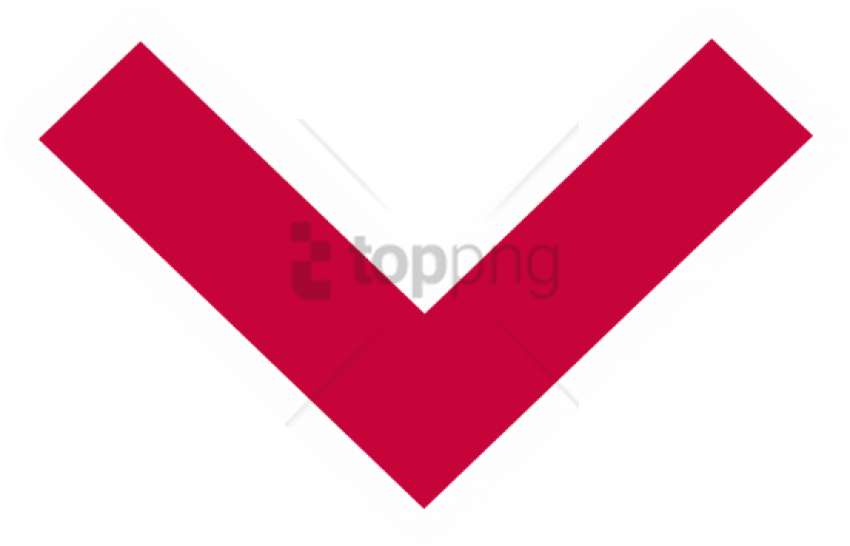 Download Free Png Red Down Arrow Icon - Triangle - Full Size PNG Image ...