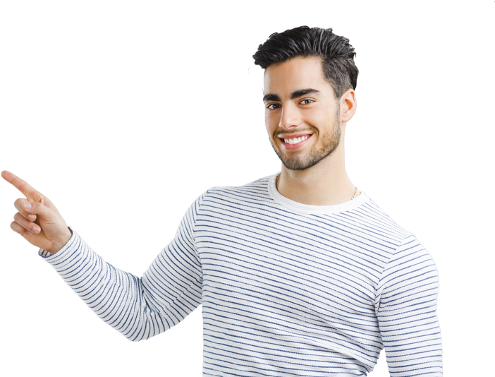 Download Guy-pointing - Photo Shoot - Full Size PNG Image - PNGkit