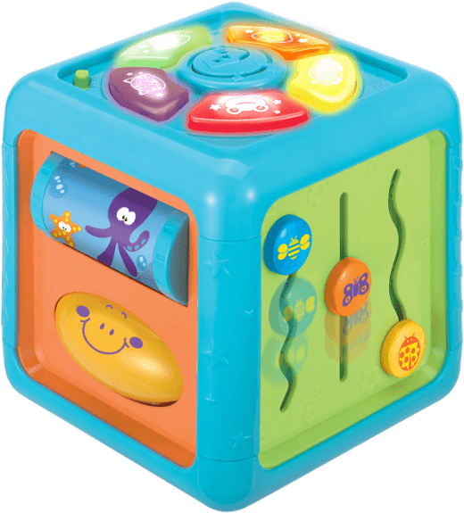 Download Side To Side Discovery Cube - Cubo Didactico Para Bebes - Full ...