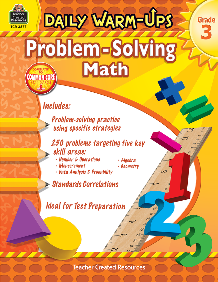 Download Tcr3577 Daily Warm-ups - Solve Problems Math Grade 4 - Full ...