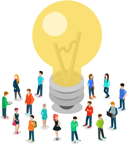 Download Collaboration - Vector Ideas - Full Size PNG Image - PNGkit