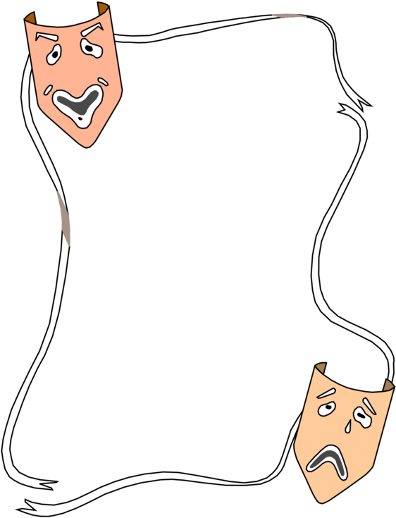 Download Theatre Actor Picture Frames Theater Mask - Marcos De Mascaras ...