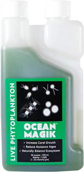 Download Image - Oceanmagik Live Phytoplankton 8oz - Full Size PNG ...