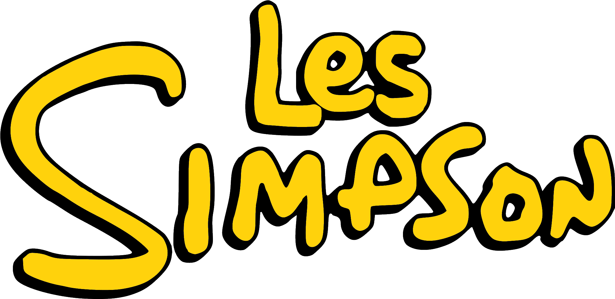Download Transparent Les Simpson Logo France - Simpson Titre - PNGkit