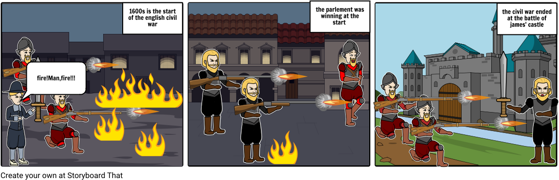 Download English Civil War - Cartoon - Full Size PNG Image - PNGkit