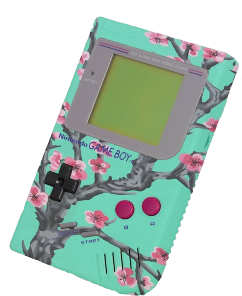 Download Vaporwave Aesthetic Game Boy - Full Size PNG Image - PNGkit