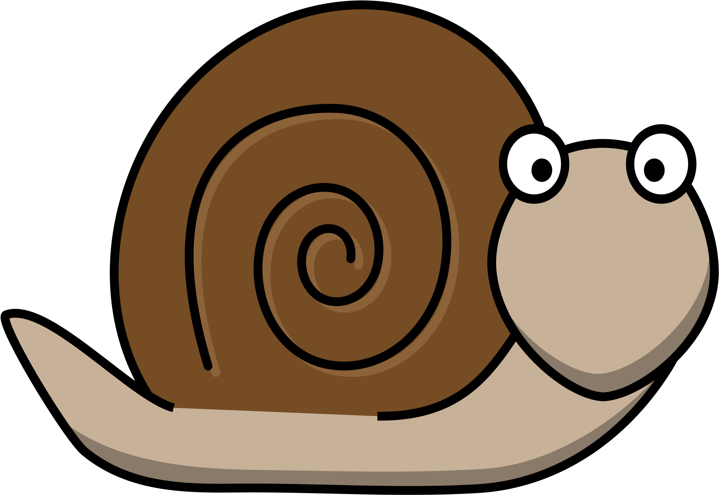 Download Snail - Snail Clipart - Full Size PNG Image - PNGkit