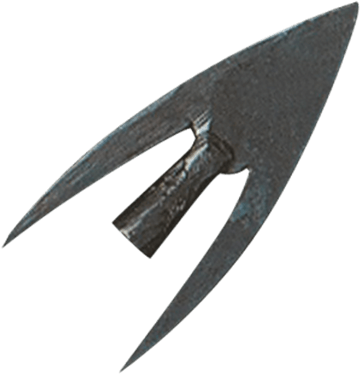 Download Barbed Broadhead Arrowhead - Medieval Arrowhead - Full Size ...