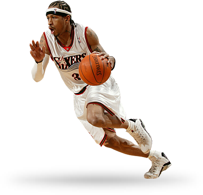 Download Happy Birthday Allen Iverson - Dribble Basketball - Full Size ...