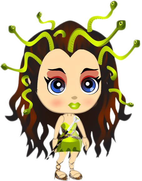 Download Snake Lady Set - Portable Network Graphics - Full Size PNG ...