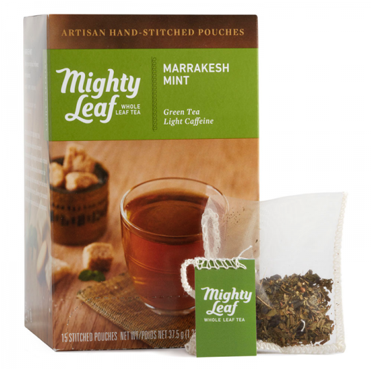 Download 15 Count Box - Mighty Leaf - Green Tea Marrakesh Mint - 15 Tea ...