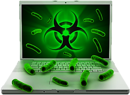 Download What Is Computer Virus - Computer With Virus - Full Size PNG ...