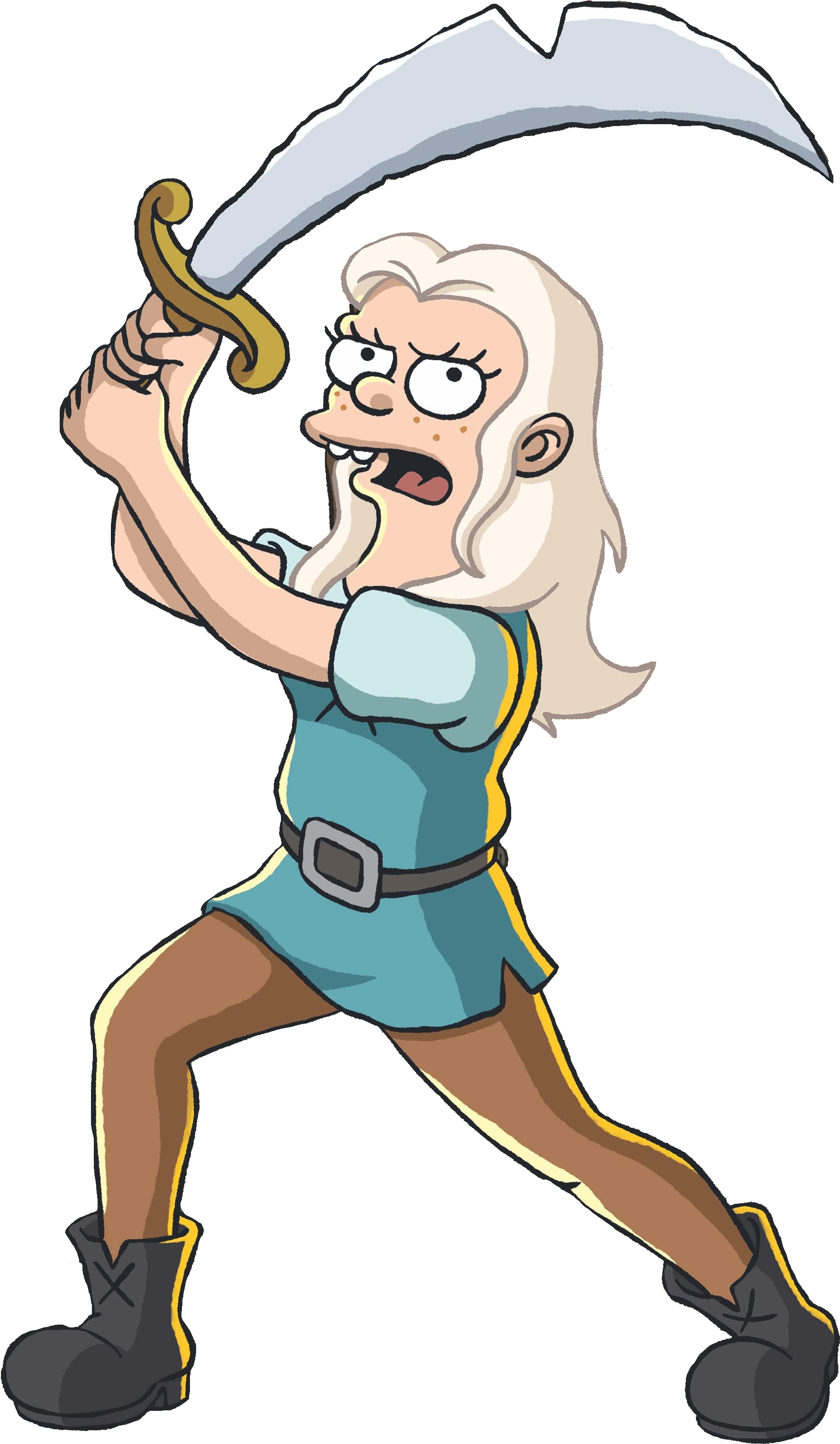 Download Princess Tiabeanie Bean Disenchantment Png Transparent - Bean ...