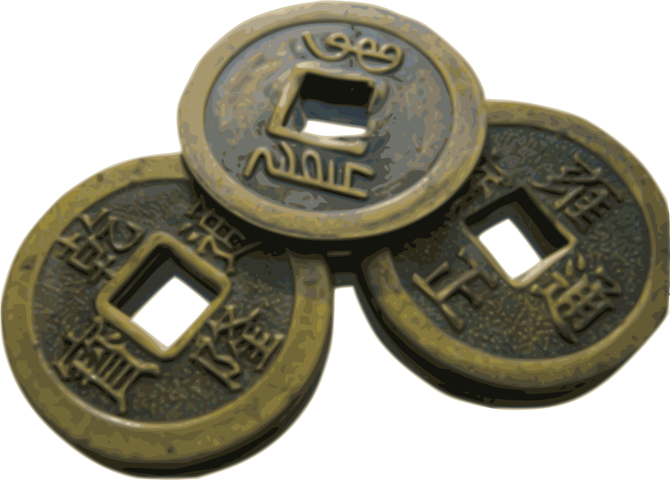 Download Old Chinese Coins Transparent Png - Chinese Coins Png - Full ...