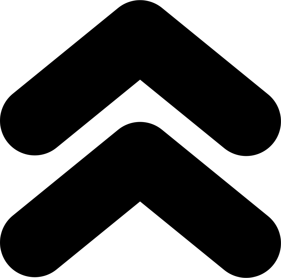Download Up Arrow Transparent Images - Double Up Arrow Icon - Full Size ...