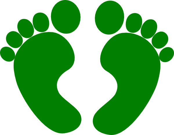 Download How To Set Use Two Green Feet Clipart - Full Size PNG Image ...