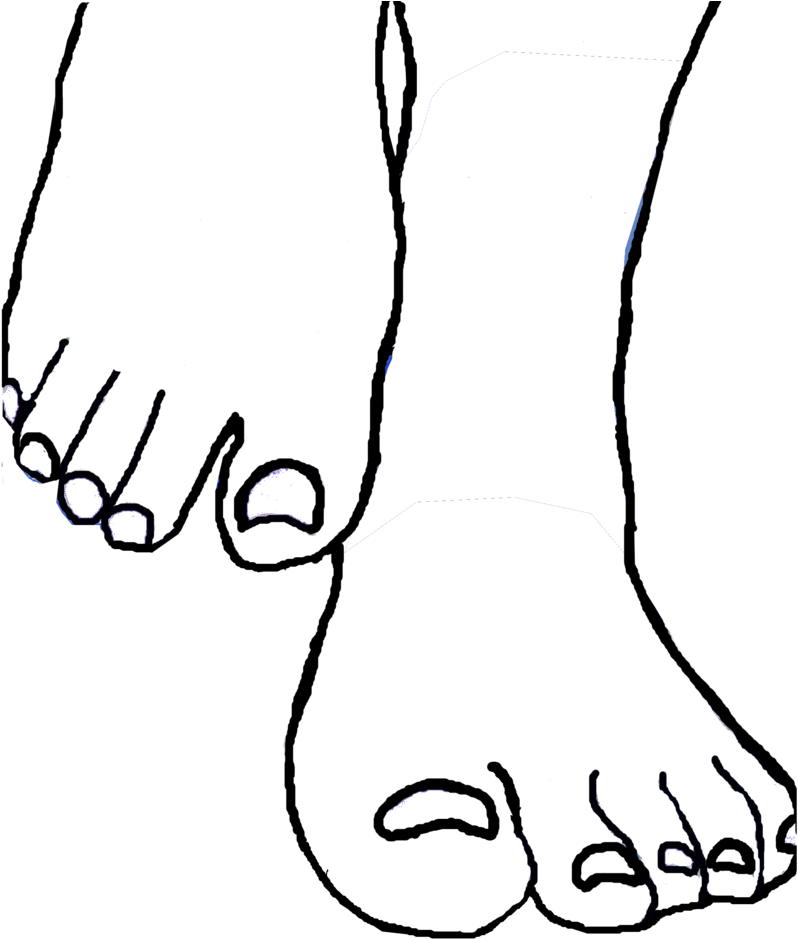 Download Jpg Free Download Toe Clip Art Feet - Feet Clip Art - Full ...
