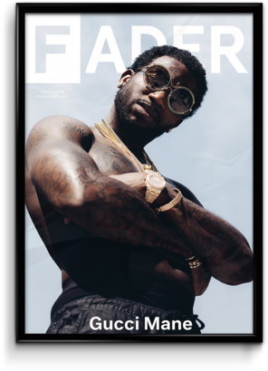 Download Gucci Mane Poster - Gucci Mane Fader Cover - Full Size PNG ...