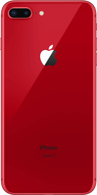 Download Iphone 8 Red Back - Full Size PNG Image - PNGkit