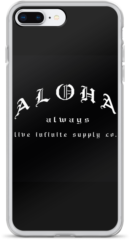 Download Iphone 8 Plus Aloha Always Hardcase - Full Size PNG Image - PNGkit