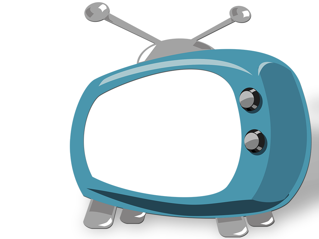 Download Cartoon Television Transparent Background - Full Size PNG ...