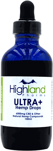 Download Highland Pharms Ultra Cbd Hemp Oil Drops - Cannabidiol - Full ...