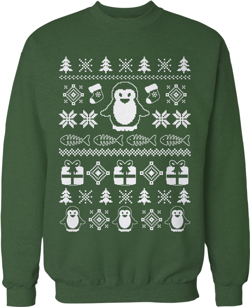 Download American Flag Ugly Christmas Sweater Full Size PNG Image 