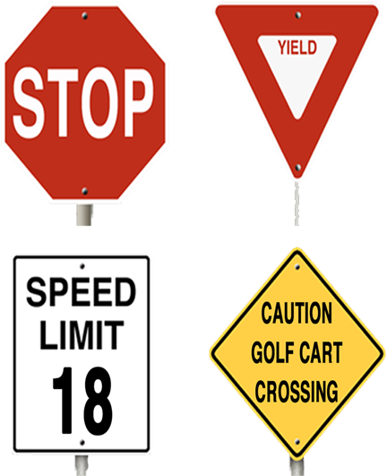Download Golf Course Custom Metal Signs Picture - Stop Sign - Full Size ...
