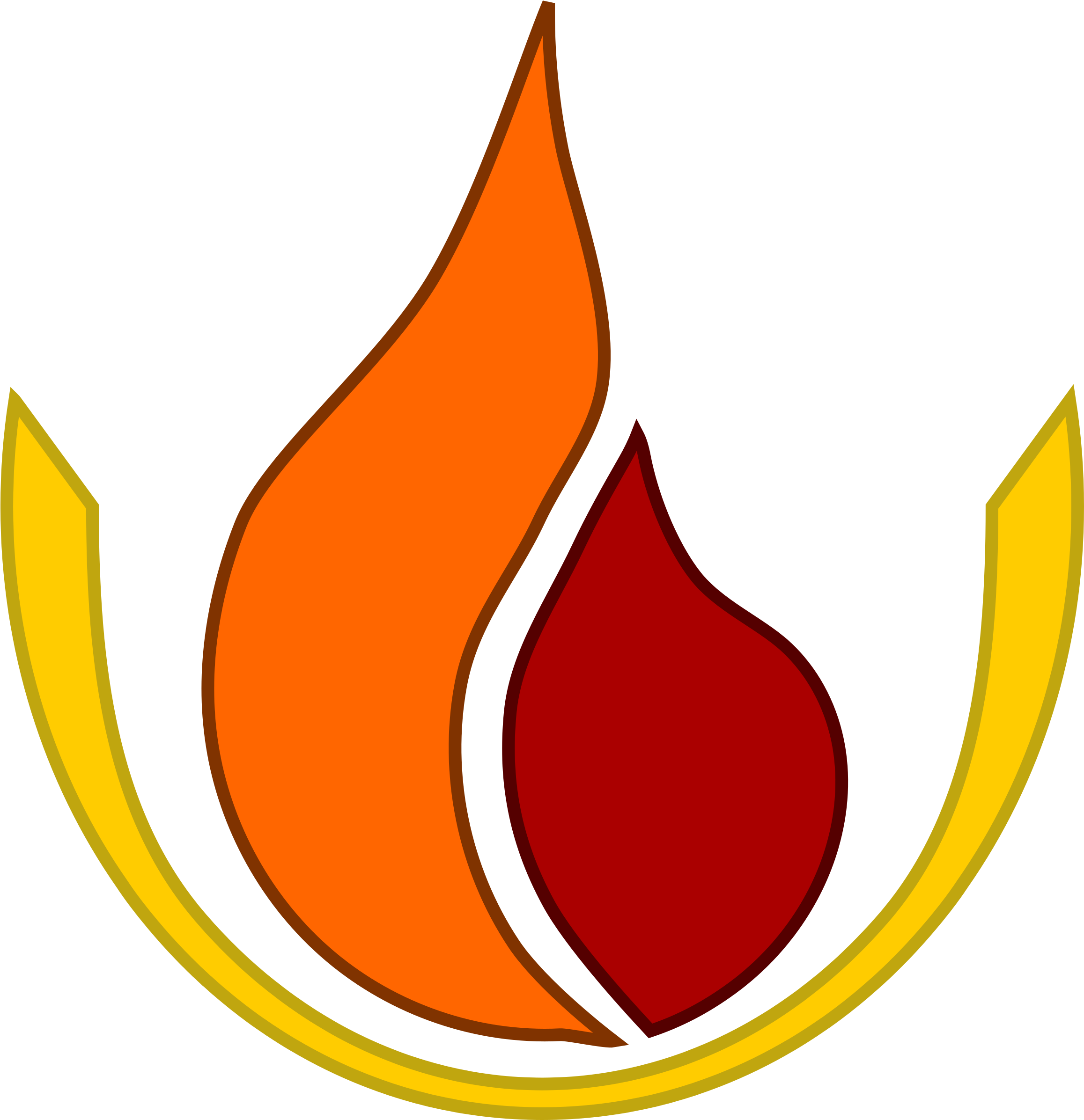 Download Simple Fire Flames Clipart Images Pictures - Flame - Full Size ...