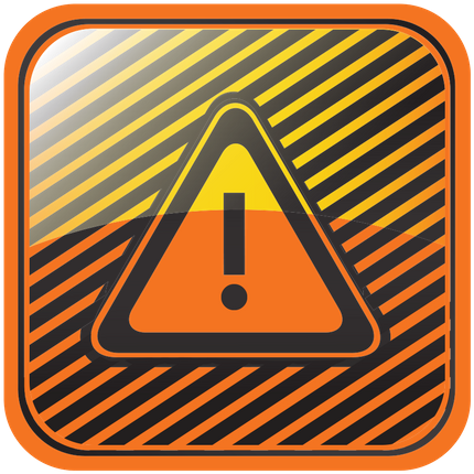Download Transparent Warning Sign - Illustration - PNGkit