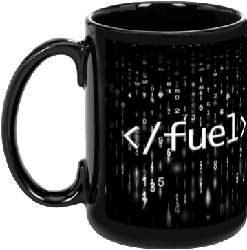 Download Code Fuel Matrix Style Coffee Mug - Mug - Full Size PNG Image ...
