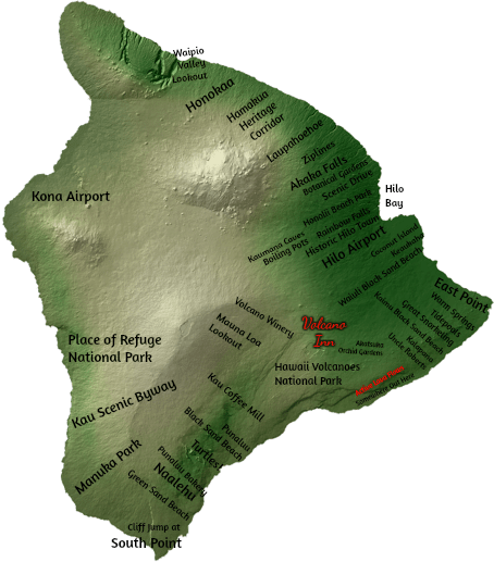 Download Volcano Inn Hawaii Hotel Travel Plans - Hawaii Island - Full ...