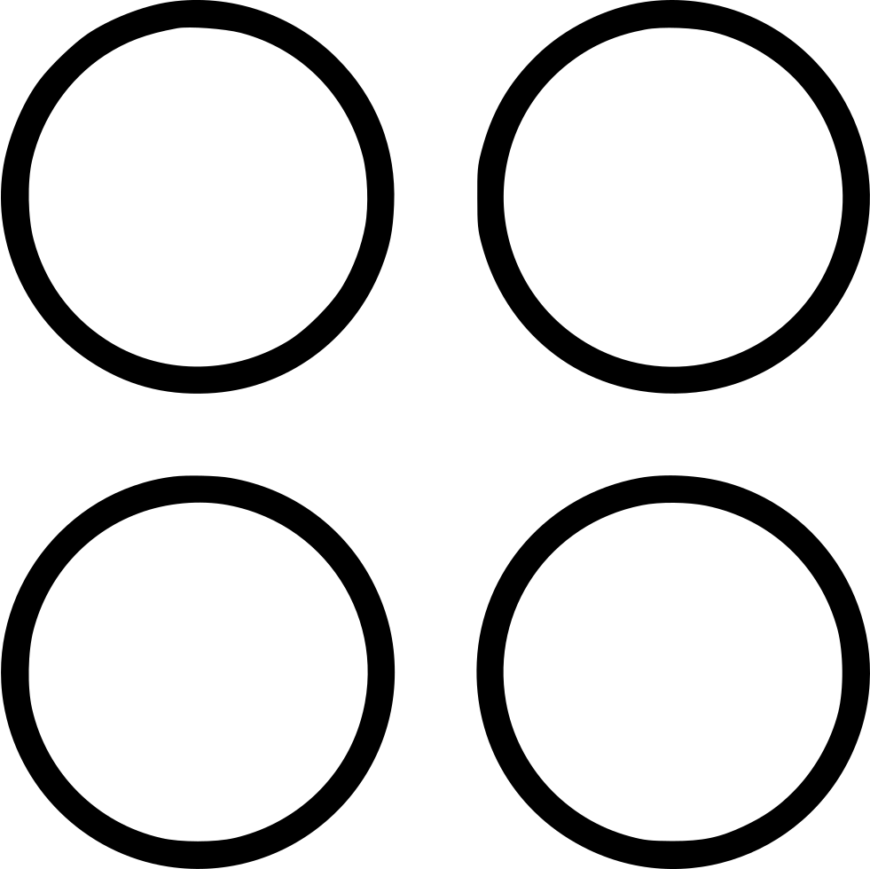 Download Four Spots Design Comments - Circle - Full Size PNG Image - PNGkit