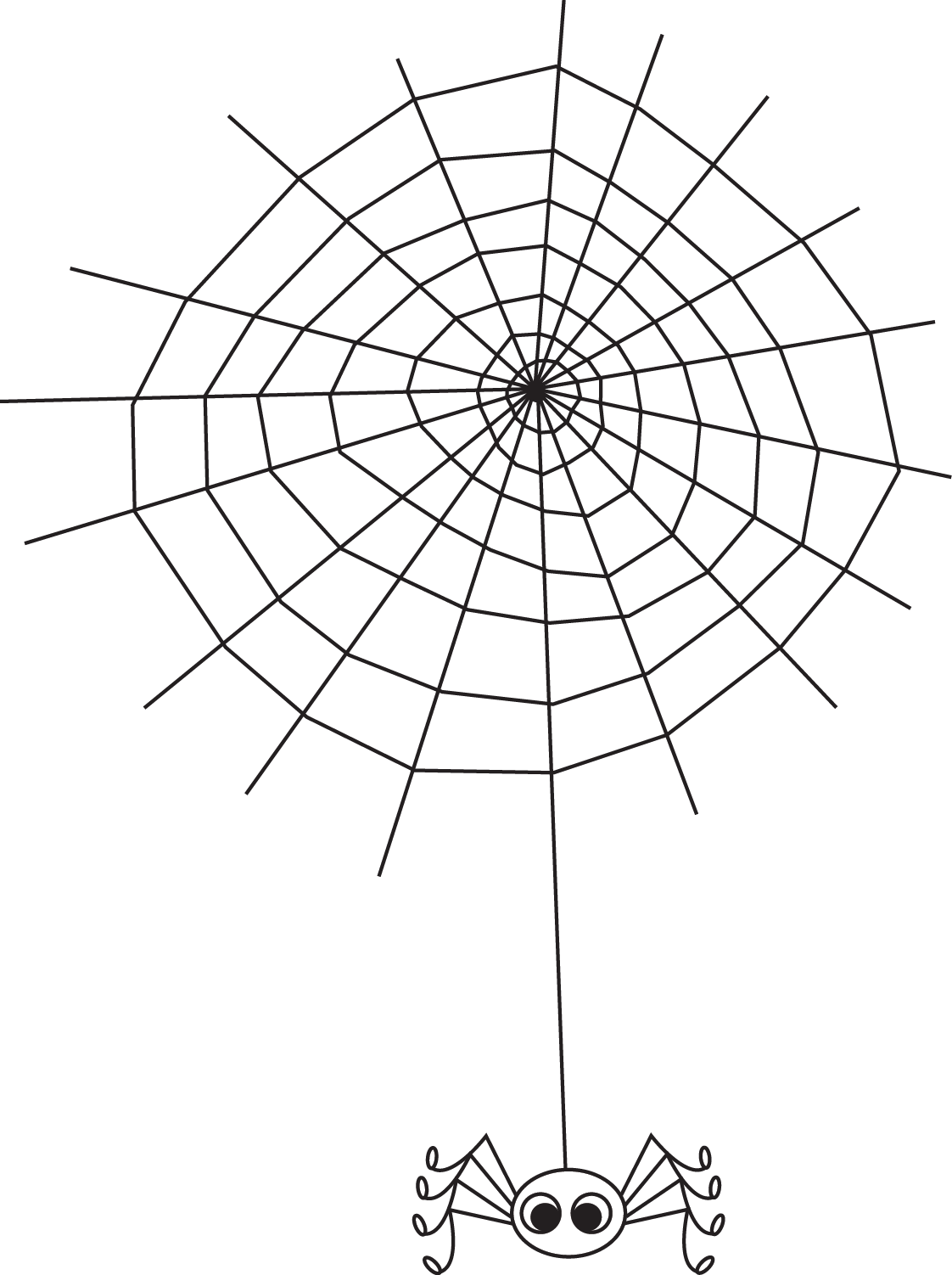 Download Clip Freeuse Library Spider Digital Stamp Desen Boyama ...