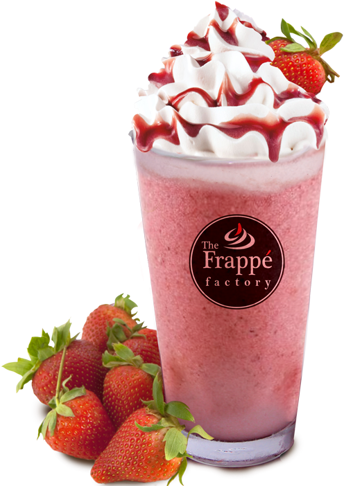 Download The Frappe Factory Fresa New Solo - Frappe De Fresa Png - Full ...