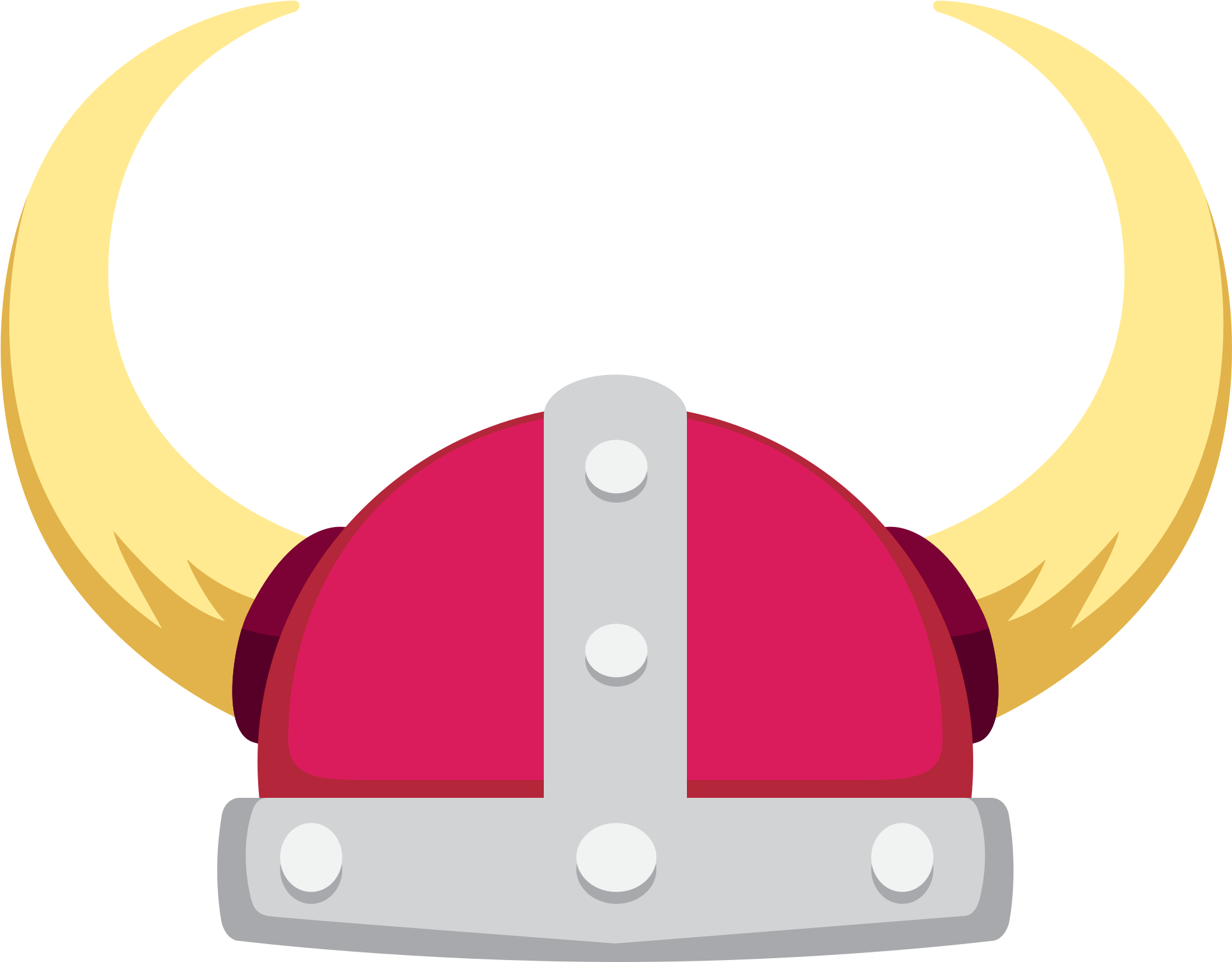 Download Transparent Viking Helmet Sticker By Twitterverified Account ...