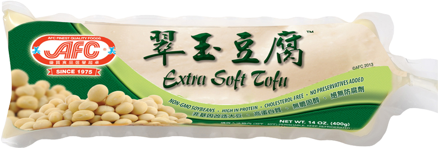 Download Afc Extra Soft Tofu 14 Oz - Extra Soft Tofu - Full Size PNG ...