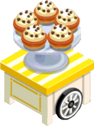 Download Pastry Cart-cannoli - Cake - Full Size PNG Image - PNGkit