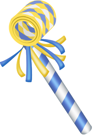 Download Party Clipart Noisemaker - Party Noise Maker Png - Full Size ...